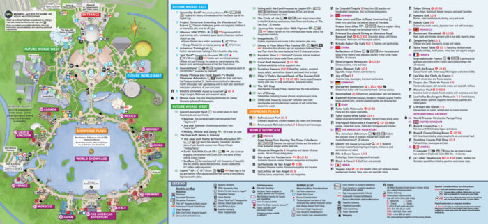 Updated Guide Maps Have Been Released for Walt Disney World | Chip and ...