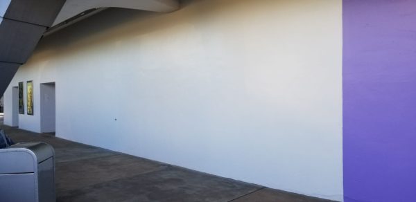 Painting on the "Purple Wall" Under Way | Chip and Company