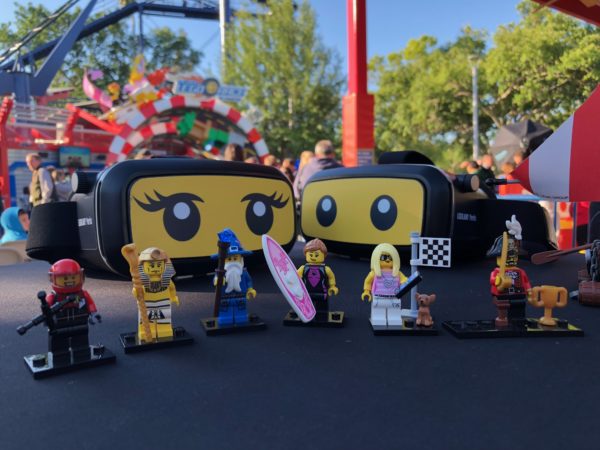 NEW! The Great LEGO Race VR Coaster - LEGOLAND Florida | Chip and Company